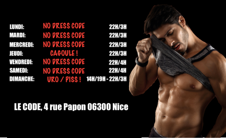 Le CODE NICE – Cruising Bar Gay